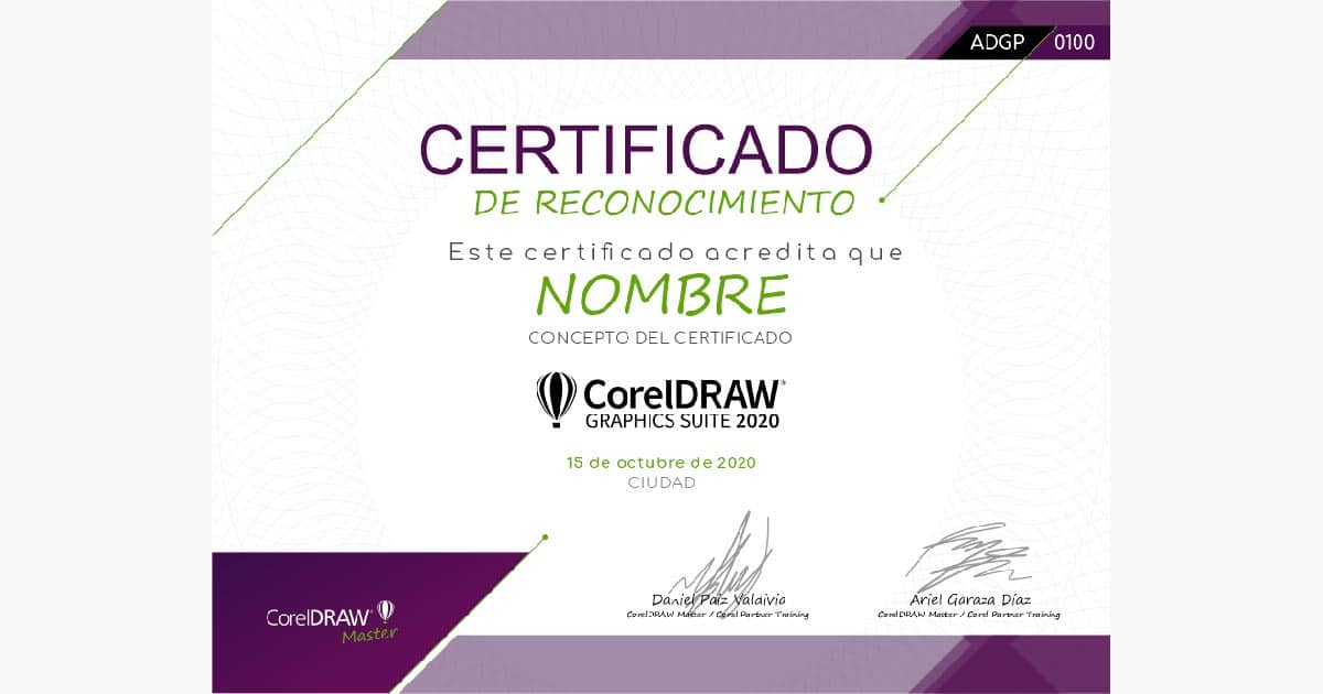 Creating A Certificate With Print Merge In Coreldraw Coreldraw Tutorials