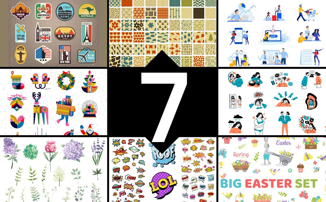 Premium Vector Bundles: Vector art, icons & Graphics