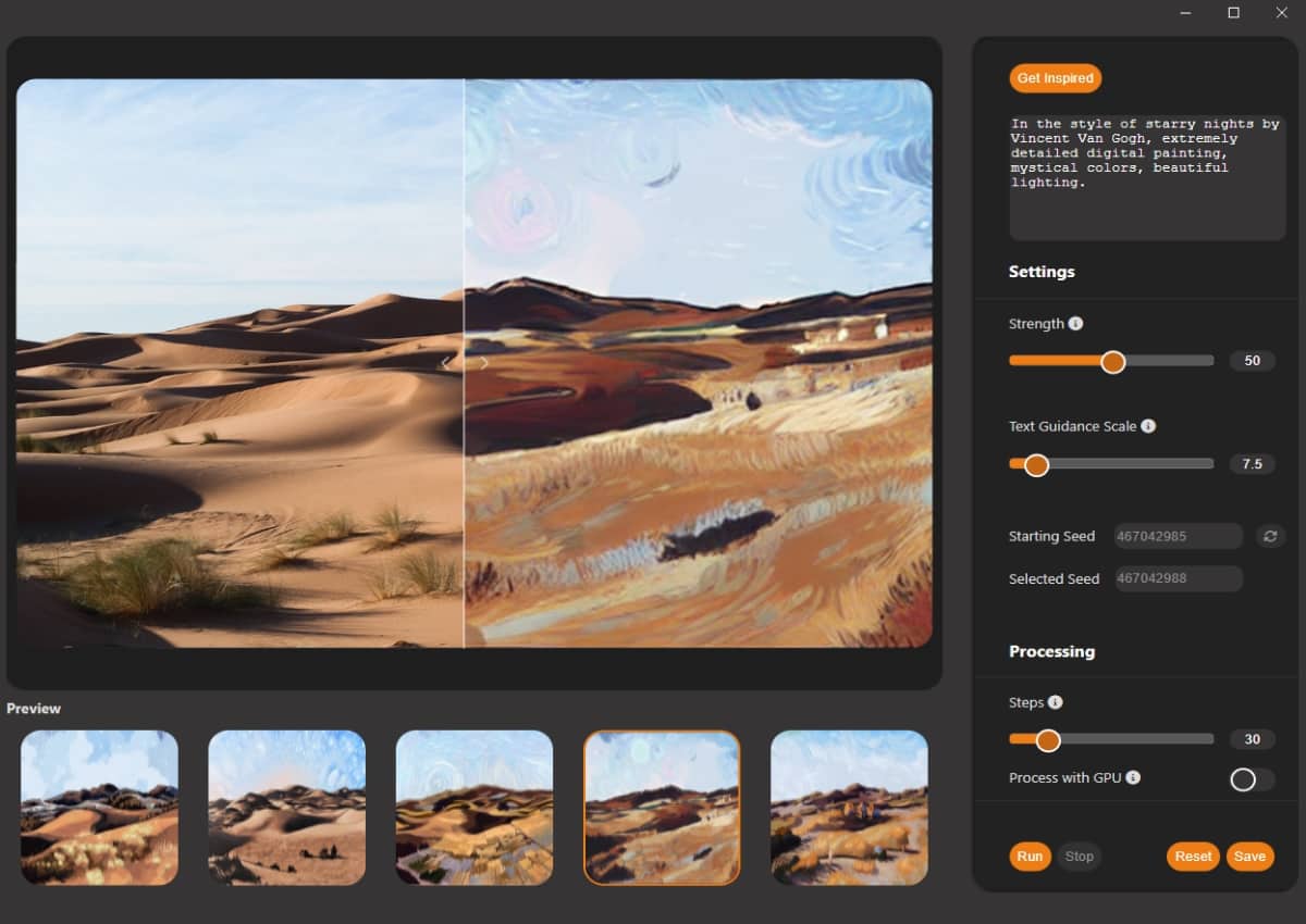 AI art generator – Vision FX | CorelDRAW Graphics Suite
