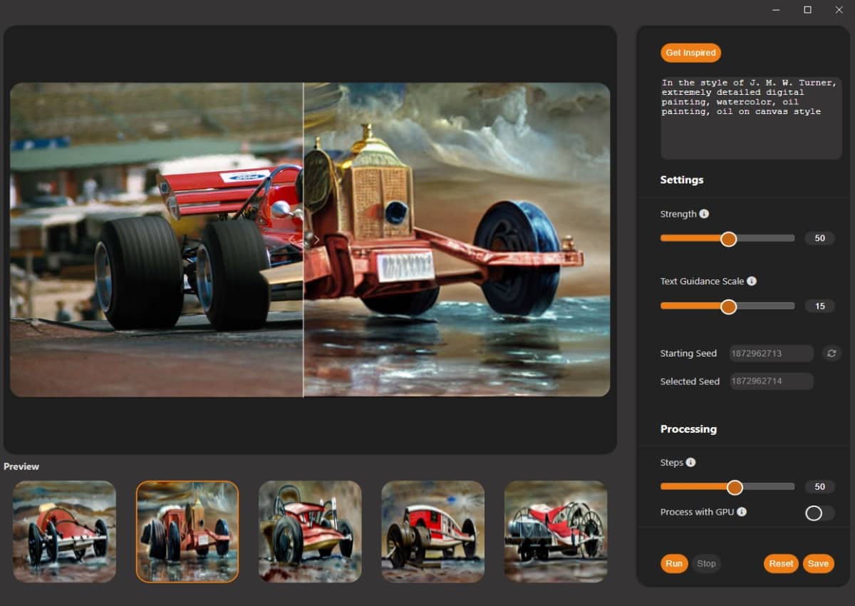 AI art generator – Vision FX | CorelDRAW Graphics Suite