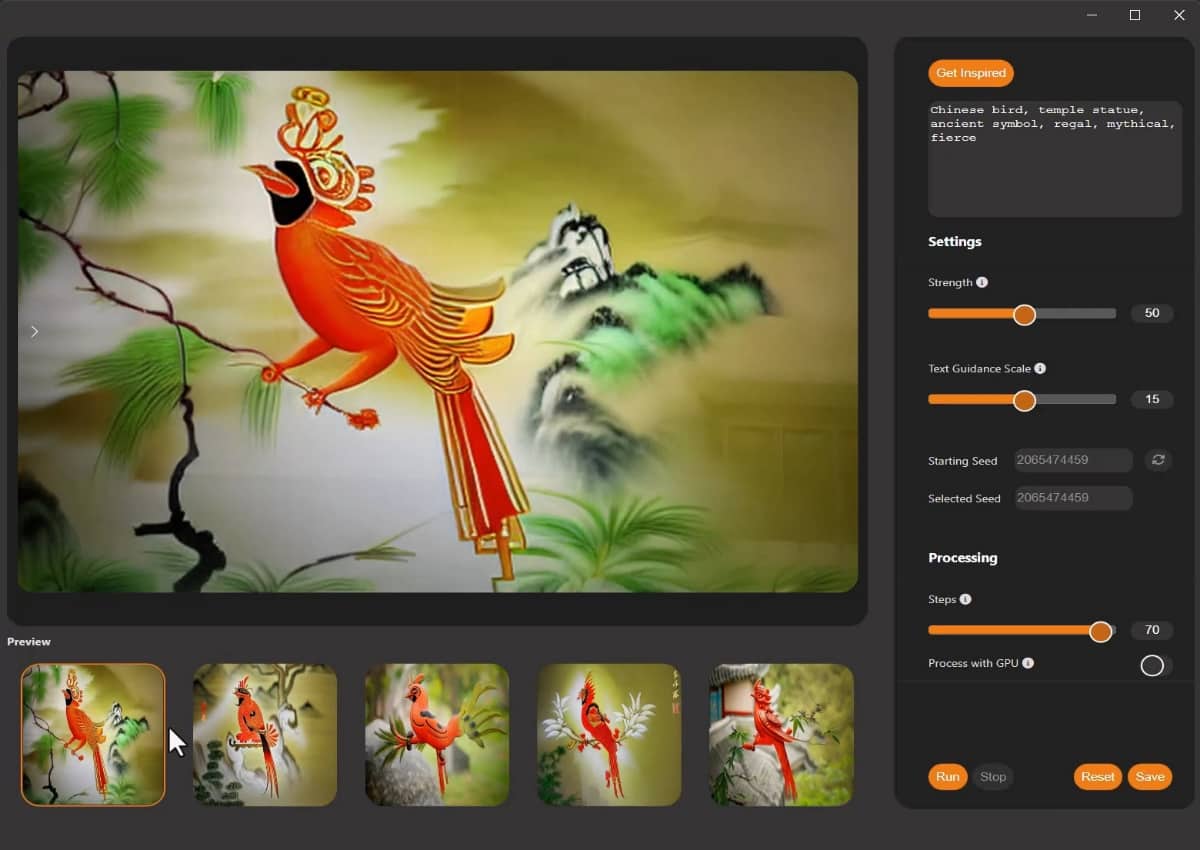AI art generator – Vision FX | CorelDRAW Graphics Suite